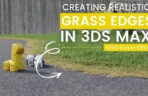How to create clean grass edges with Chaos Scatter - ArchvizHow